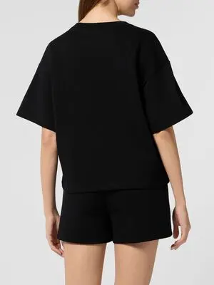 PLEIN SPORT Cotton T-shirt - Black