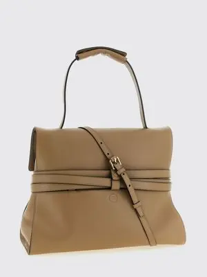 Moschino Tie Me Nappa Leather Bag - Beige