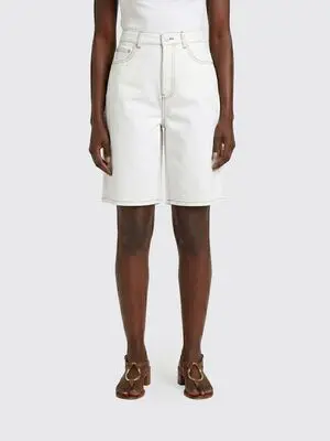 HERSKIND Cotton Denim Shorts