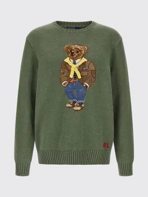 Polo Ralph Lauren Embroidered Bear Crewneck Pullover