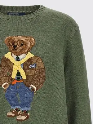 Polo Ralph Lauren Embroidered Bear Crewneck Pullover