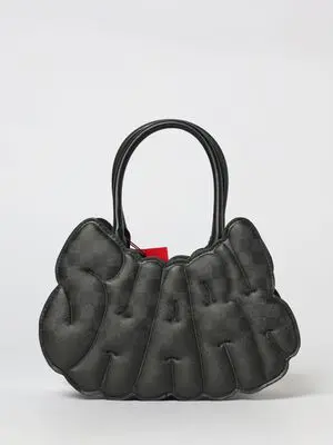 SPRAYGROUND Shark Bubble Letters Saffiano Synthetic Leather Bag