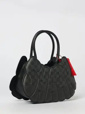 SPRAYGROUND Shark Bubble Letters Saffiano Synthetic Leather Bag