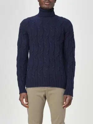 DRUMOHR Cable Knit Turtleneck Sweater