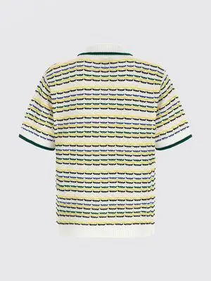 Casablanca Crochet Cotton Shirt