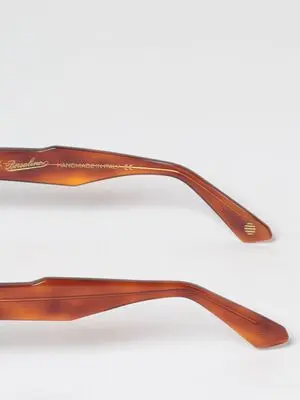 OPHY X BORSALINO Marcello Rectangular Acetate Sunglasses With Logo - Leather