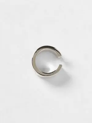 MAISON MARGIELA Numeric Brass Ear Cuff - Silver