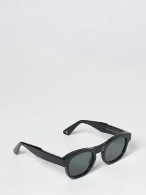 OPHY X BORSALINO Ingrid Rounded Acetate Sunglasses - Black