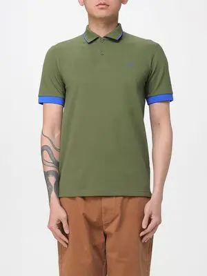 SUN 68 Cotton Polo Shirt Green