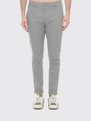 DONDUP Stretch Cotton Chino Trousers - Grey