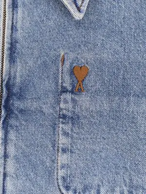 AMI Paris Cotton Denim Jacket