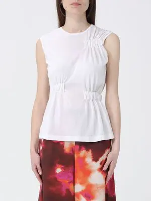 Liviana Conti Indra Cotton Top - White