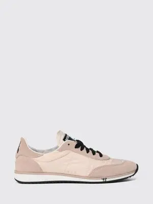 Patrizia Pepe Skin '93 Sneakers In Suede And Nylon - Pink
