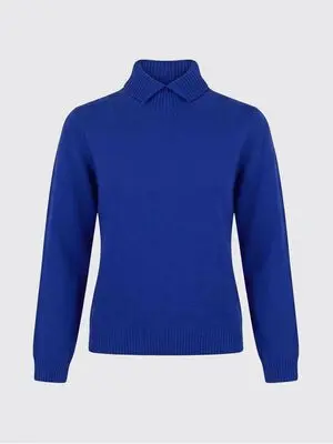 JIL SANDER Ribbed Pure Wool Turtleneck Sweater - Violet