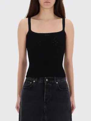 JW Anderson Viscose Blend Top - Black