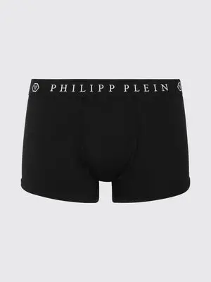 Philipp Plein Stretch Cotton Blend Boxers - Black