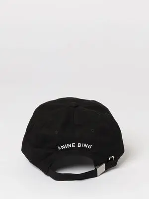 ANINE BING Jeremy Cotton Twill Cap