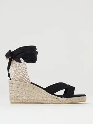 CastaÑer Heeled Sandals Colour - Black