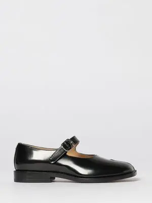 MAISON MARGIELA Tabi Mary Jane Flats - Black