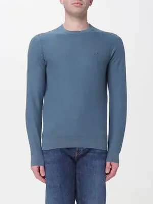 SUN 68 Cotton Crew Neck Pullover Avion