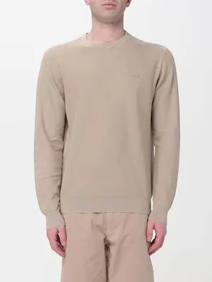 SUN 68 Cotton Crew Neck Pullover - Grey