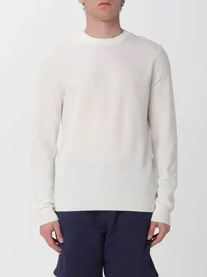 SUN 68 Cotton Crew Neck Pullover White