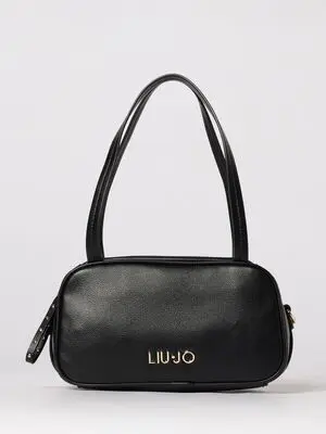 Liu Jo Arezu Grained Synthetic Leather Bag - Black