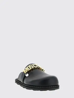 Moschino Leather Mules