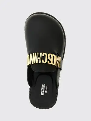 Moschino Leather Mules