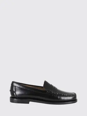SEBAGO Classic Dan Brushed Leather Loafers - Black