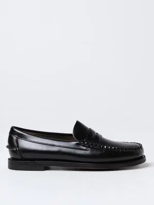 SEBAGO Classic Dan Brushed Leather Loafers - Black