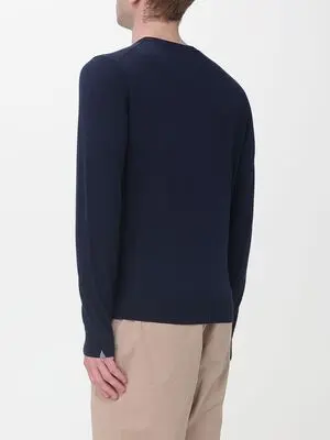 SUN 68 Cotton Crew Neck Pullover - Navy