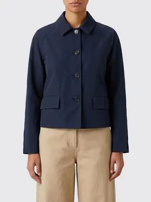 Aspesi Jacket In Cotton Blend - Blue