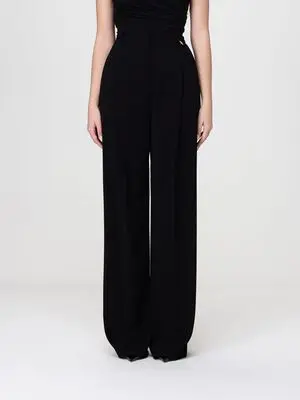 Elisabetta Franchi Crêpe Classic Trousers - Black