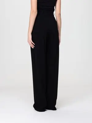 Elisabetta Franchi Crêpe Classic Trousers - Black