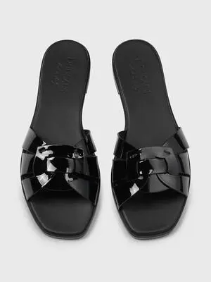 DOUCAL'S Flat Sandals - Black