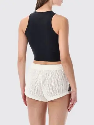 ADIDAS ORIGINALS Cropped Cotton Blend Top