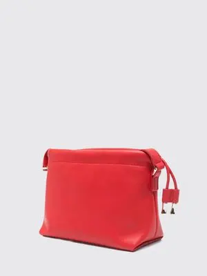 A.p.c. Ninon Mini Synthetic Leather Crossbody Bag With Drawstring Closure - Red