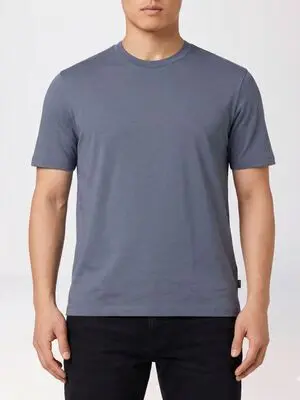 BOSS Basic Cotton T-shirt Blue 2