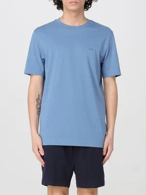 BOSS Basic Cotton T-shirt - Gnawed Blue