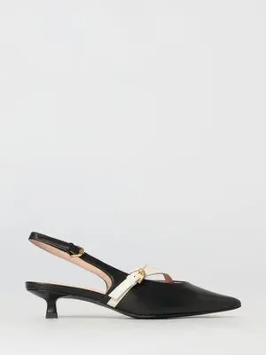COCCINELLE Ginko Leather Slingback Pumps