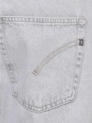 DONDUP Cotton Denim Straight Jeans
