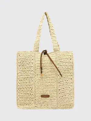 GIANNI CHIARINI Nefeli Crochet Raffia Bag - Rope