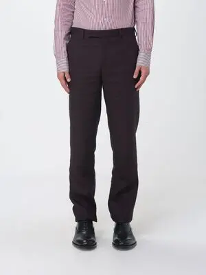 Paul Smith Linen Tailored Trousers - Brown