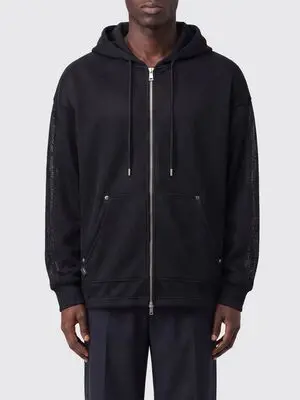 WOOYOUNGMI Textured Full Zip Hoodie