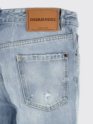 Dsquared2 Slim Fit Cotton Denim Jeans
