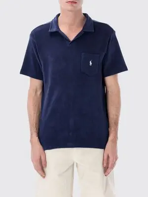 Polo Ralph Lauren Cotton Blend Polo Shirt - Blue