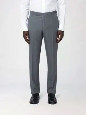 Thom Browne Tailored Wool Trousers - Grey