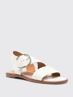 Clergerie Flat Sandals - White