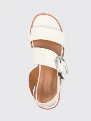 Clergerie Flat Sandals - White